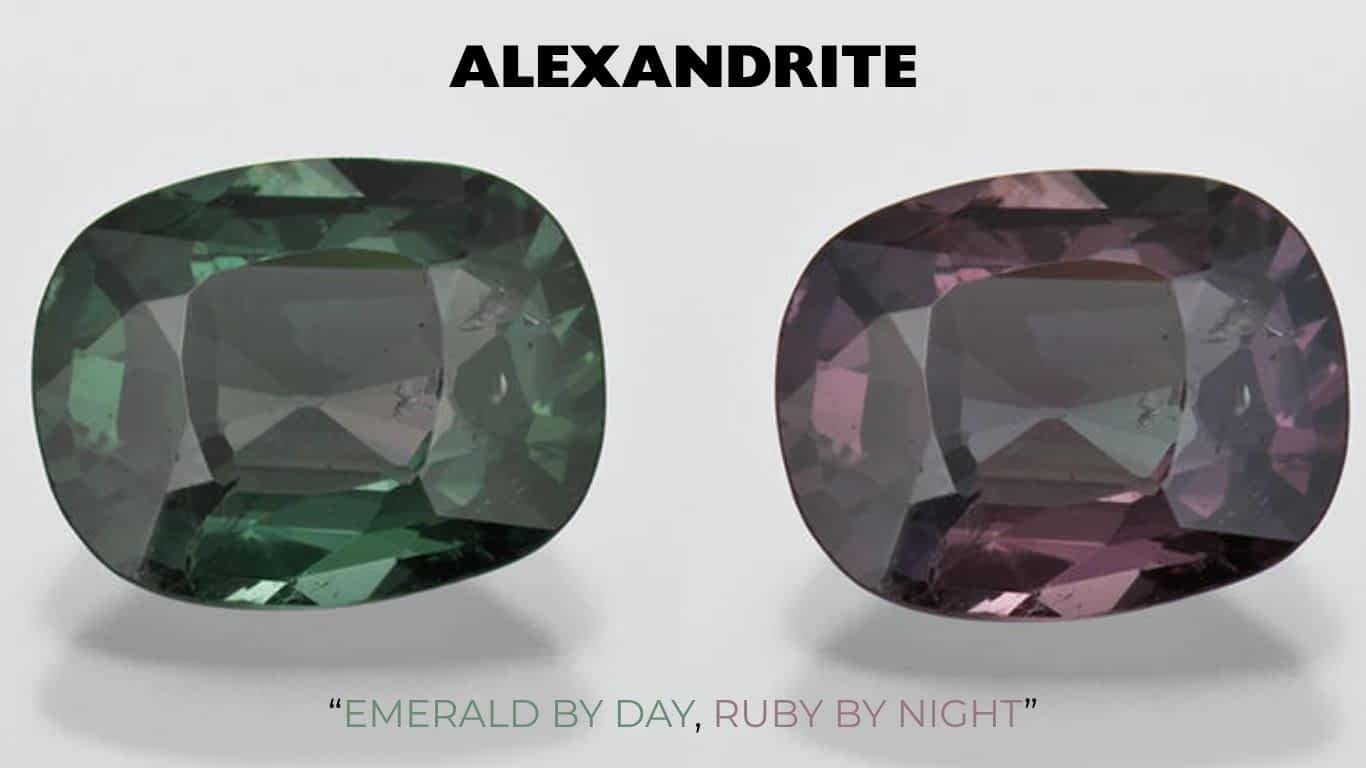 Alexandrite: Emerald by day, Ruby by night - Saigon Jewellery